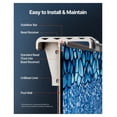 21ft Above Ground Pool Liner, Unibead Standard Gauge Replacement Liner ...