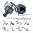 Lytiang Universal Tap Connector Adapter Mixer Kitchen Garden Hose Pipe