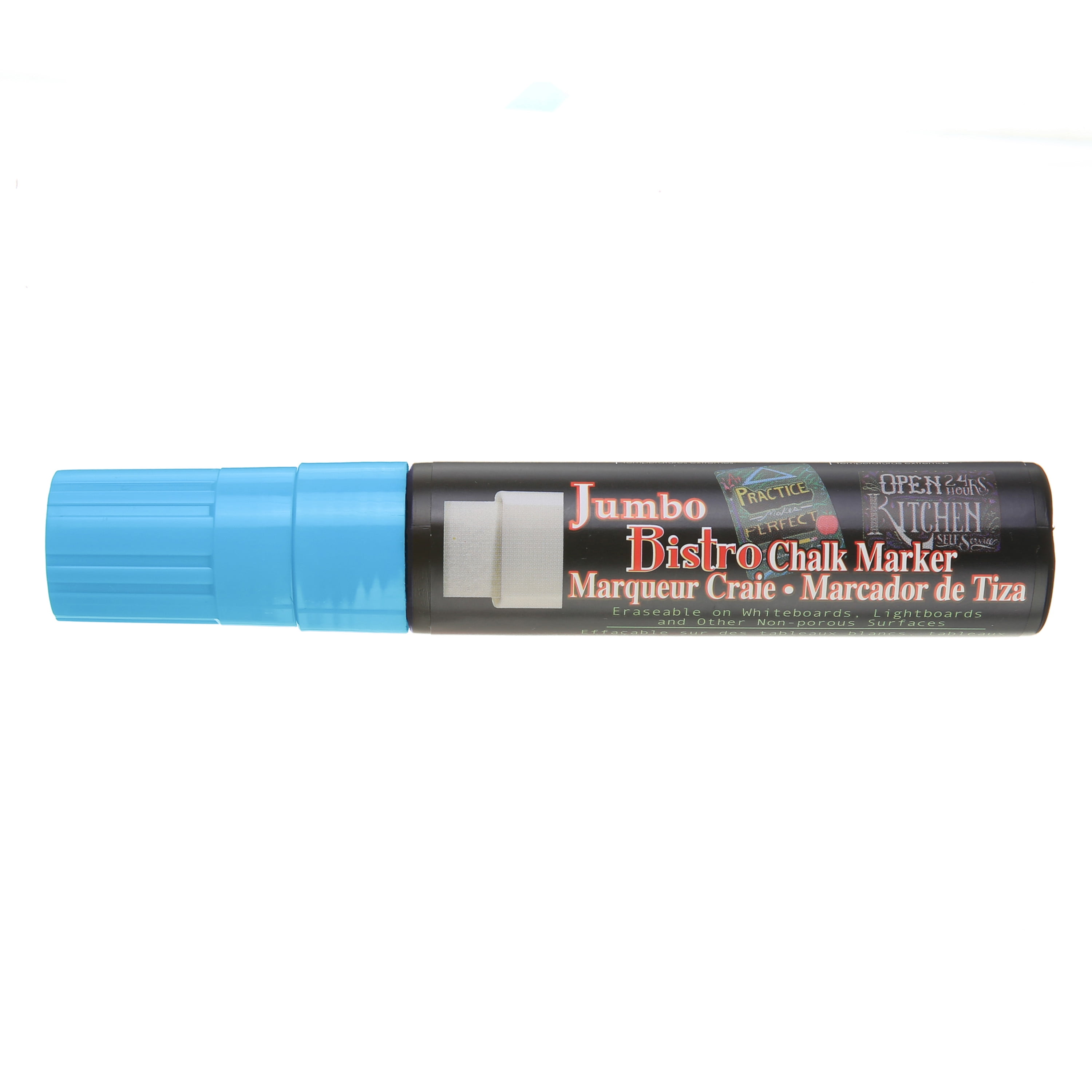 Uchida Bistro Chalk Marker, Jumbo, Fluorescent Blue - Walmart.com