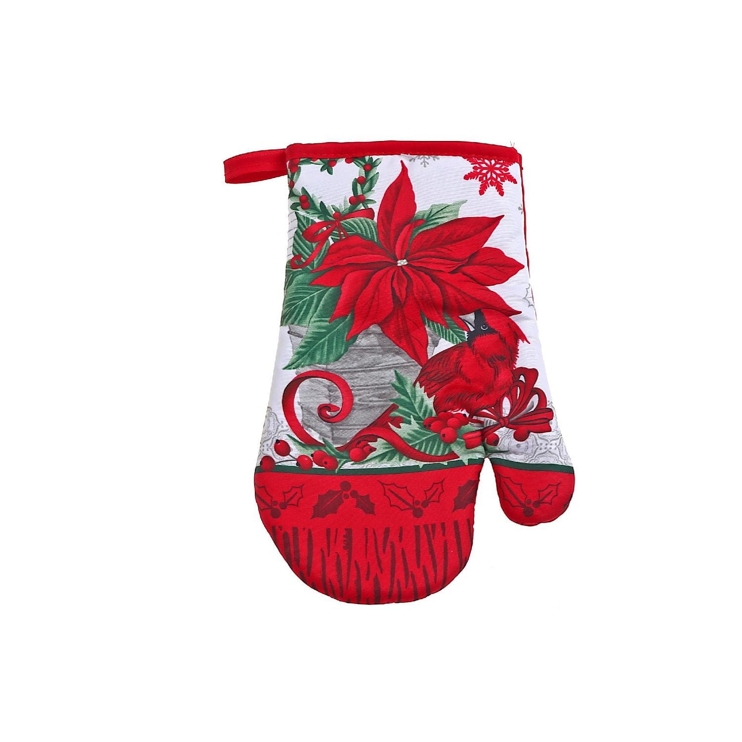 Click here for Ih Casadécor Oven Mitt (Poinsettia Cardinal) - Set... prices
