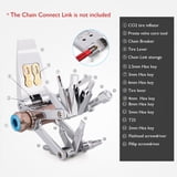 CXWXC 16 in 1 Multi-Tool Bike Tool Chain Tool/Torx/Hex/Screwdriver ...