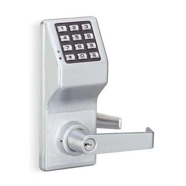TRILOGY BY ALARM LOCK DL2700WP US26D Electronic Lock,Satin Chrome,12 ...