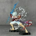 Luffy Gear 5 Action Figure, Fifth Gear Luffy Anime Statue Collectible ...