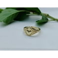 Gold Batman Ring ~ Engraved Batman wings Dainty Signet Ring ~ Superhero ...
