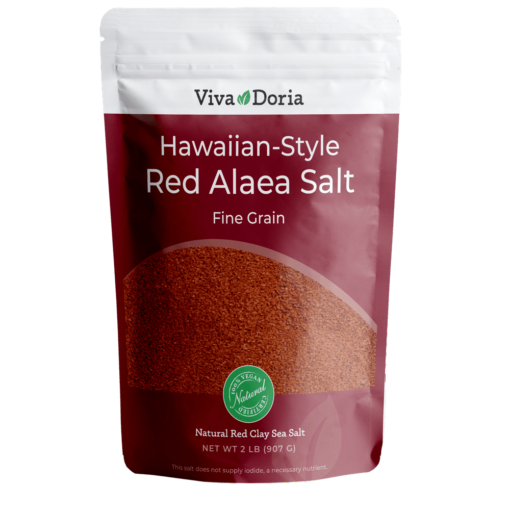 Viva Doria Hawaiian Red Alaea Sea Salt - Fine Grain, 2 lb - Walmart.com ...