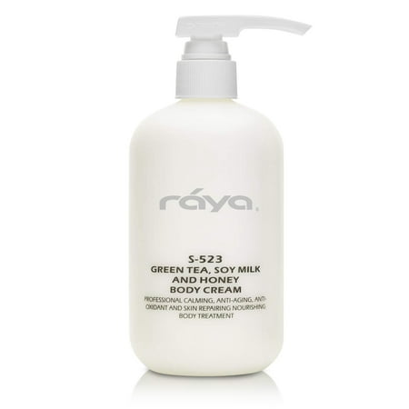 RAYA Green Tea, Soy Milk, and Honey Body Cream 16 oz (S-523 ...