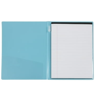 JAM Paper Plastic Portfolio with Two Button Snap Closure, 9 1/2" x 12 1 ...