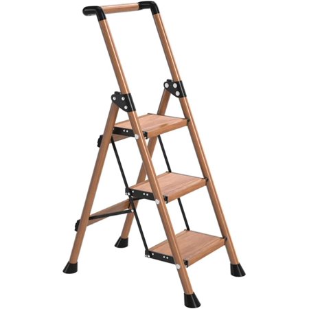 Step ladders Foldable Household Ladders 3 Step Ladder Olding Step Stool ...