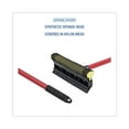 General-Duty Squeegee, 8" Wide Blade, Black/Red, 21" Handle | Bundle of ...