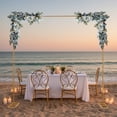 9.8*9.8 FT Metal Arch Backdrop Stand, Square Wedding Balloon Arch Stand ...