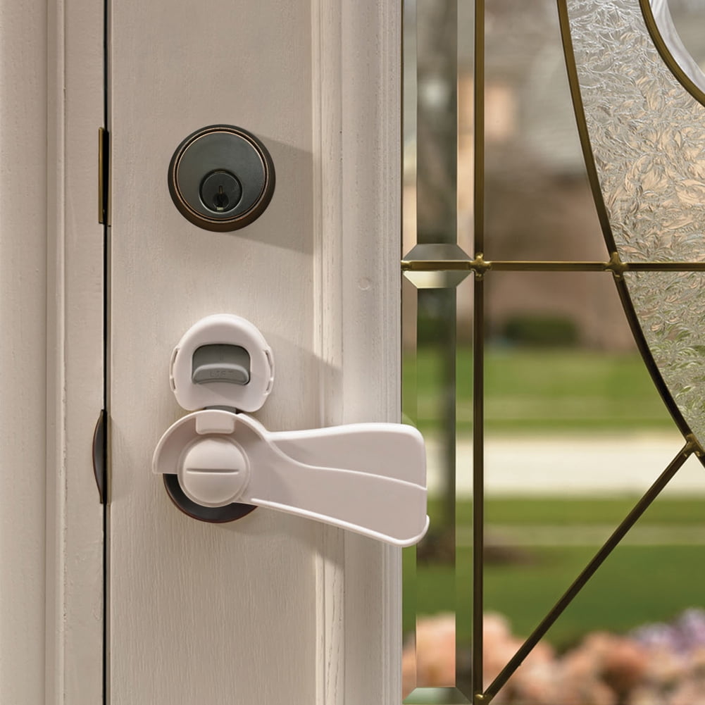 Click here for Kidco Door Lever Lock - White prices