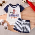 Baby Boy Summer Clothes Little Brother Newborn Outfit Short Sleeve ...
