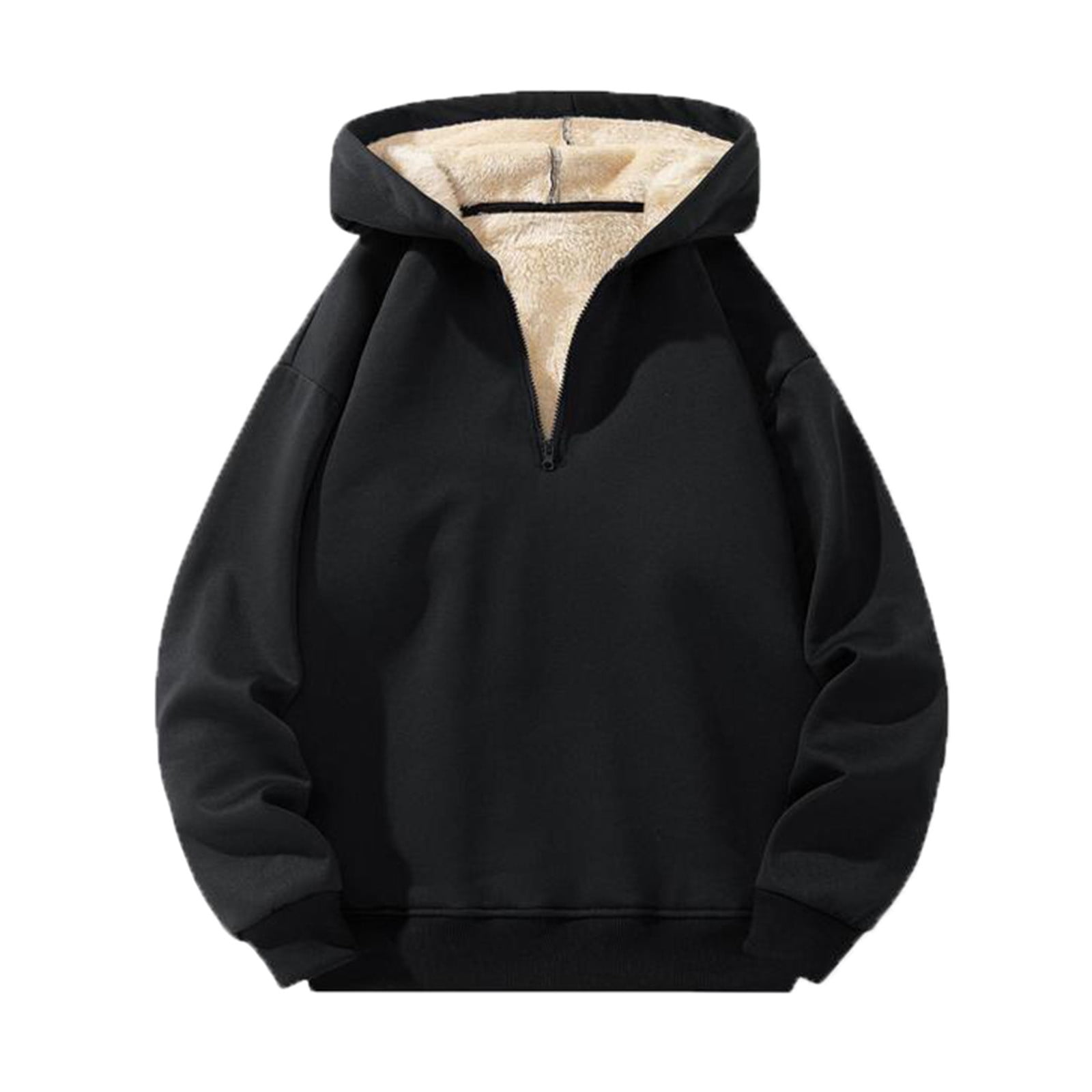 Click here for Liaqionyy Mens Quarter Zip Hoodie Sweatshirts Flee... prices