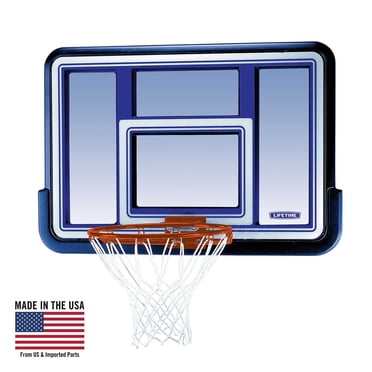Spalding 54 In. Performance Acrylic Basketball Backboard and Rim Combo ...