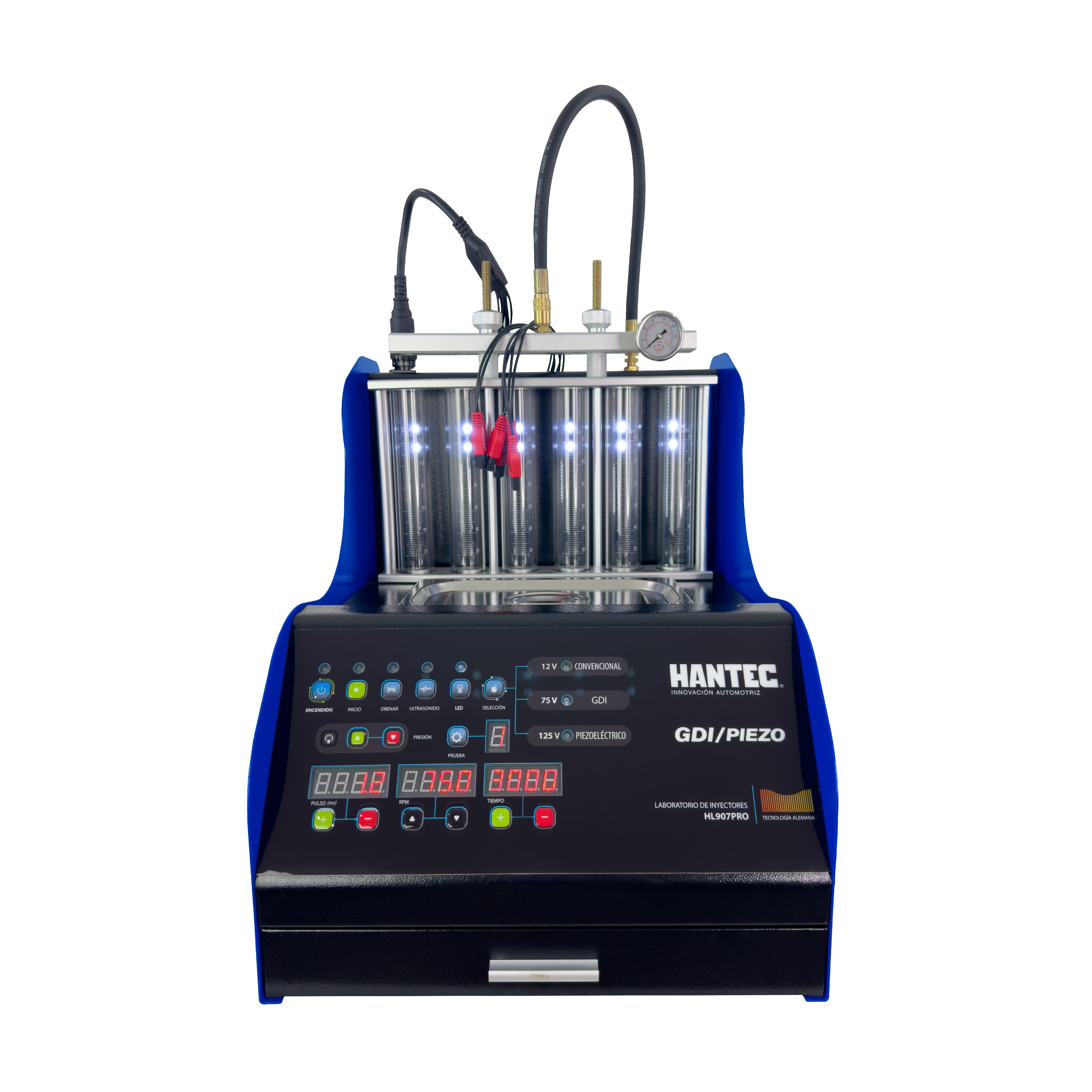 Laboratorio Hantec 6 Inyectores con Tina de Ultrasonido GDI y Piezoeléctrico | Walmart en línea
