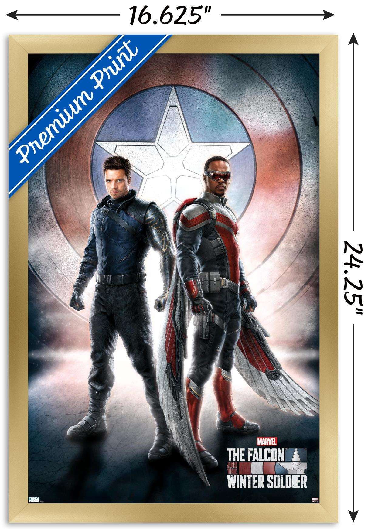 Winter Soldier Falcon Poster