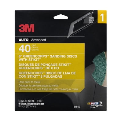 3M 7468 - Scotch-Brite 6" Super Fine Silicon Carbide Hook-and-Loop ...