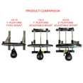 Valor Fitness 1" Speed Bag Boxing Platform with Wheel Crank for Easy ...