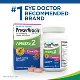 (3 pack) PreserVision AREDS 2 Eye Vitamins and Minerals with Lutein and ...