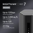 Restored NETGEAR Nighthawk Tri-Band WiFi 7 Router (RS500) Security ...