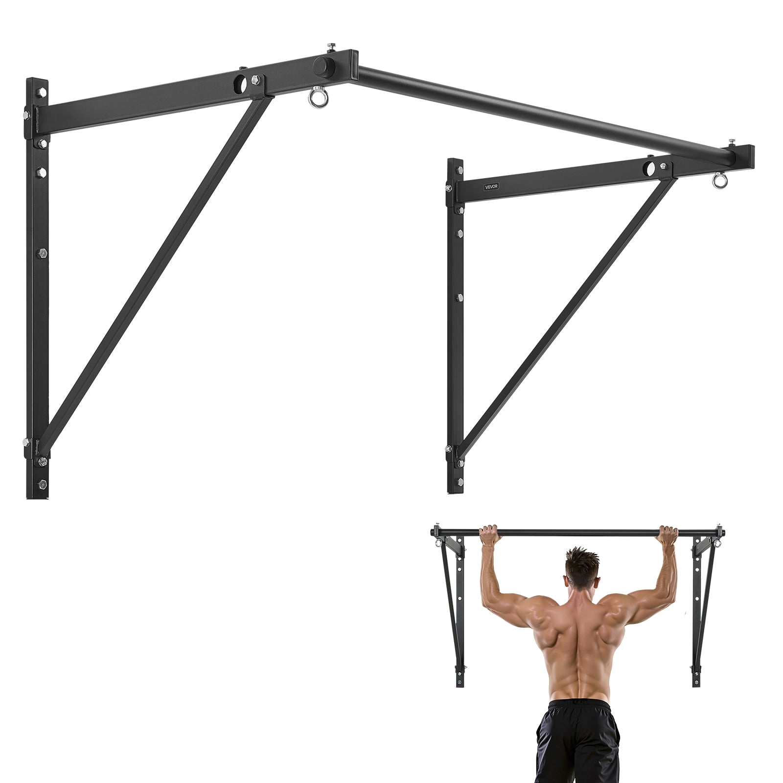 Click here for Vevor Pull Up Bar Wall Mounted Heavy Duty Chin Up... prices
