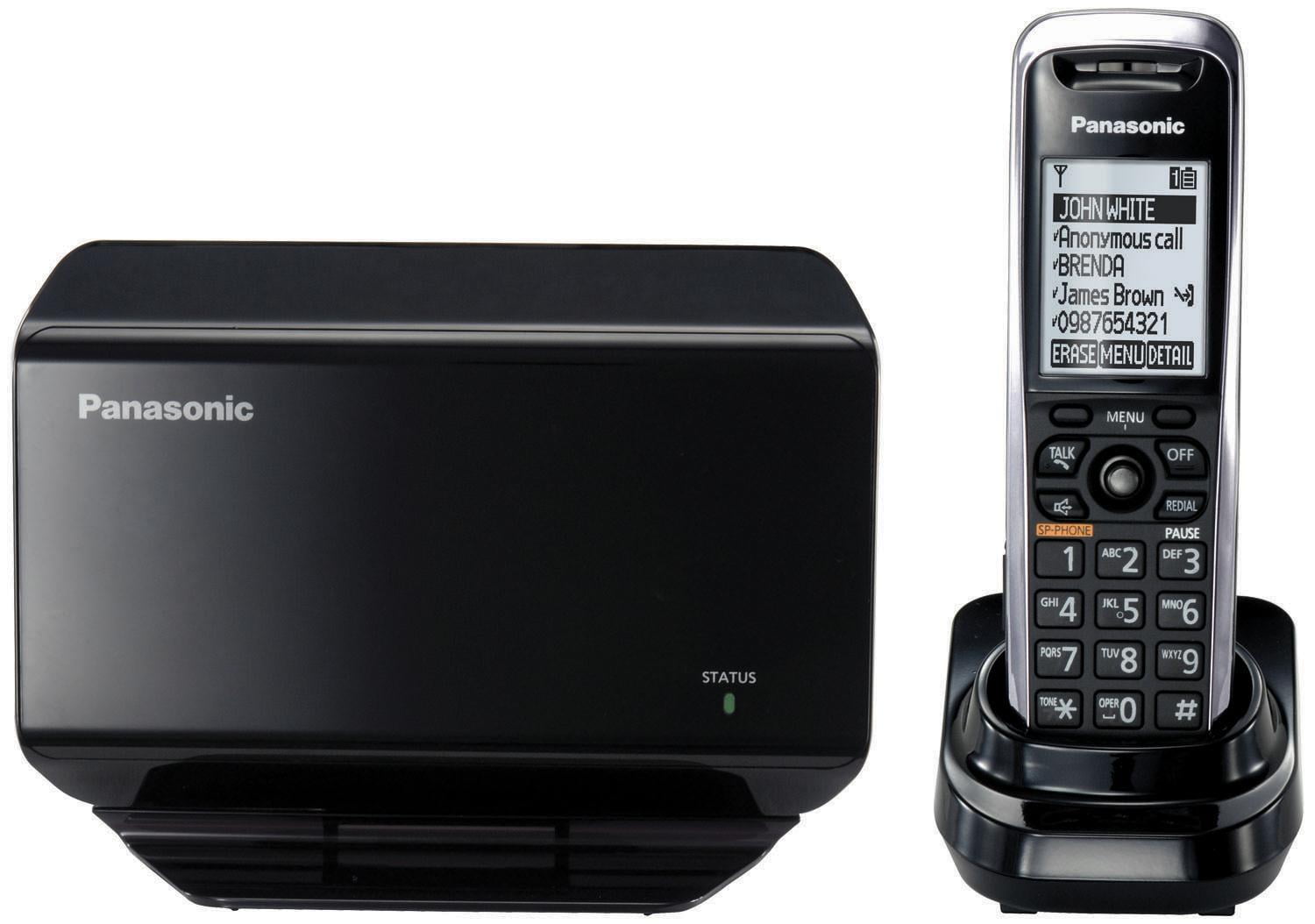 Panasonic KX-TGP500 - Wireless VoIP phone - DECT 6.0 - SIP, SIP v2 ... Panasonic KX-TGP500 - Wireless VoIP phone - DECT 6.0 - SIP, SIP v2 ...