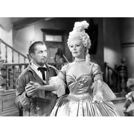 House Of Wax Vincent Price Phyllis Kirk 1953 Photo Print - Walmart.com