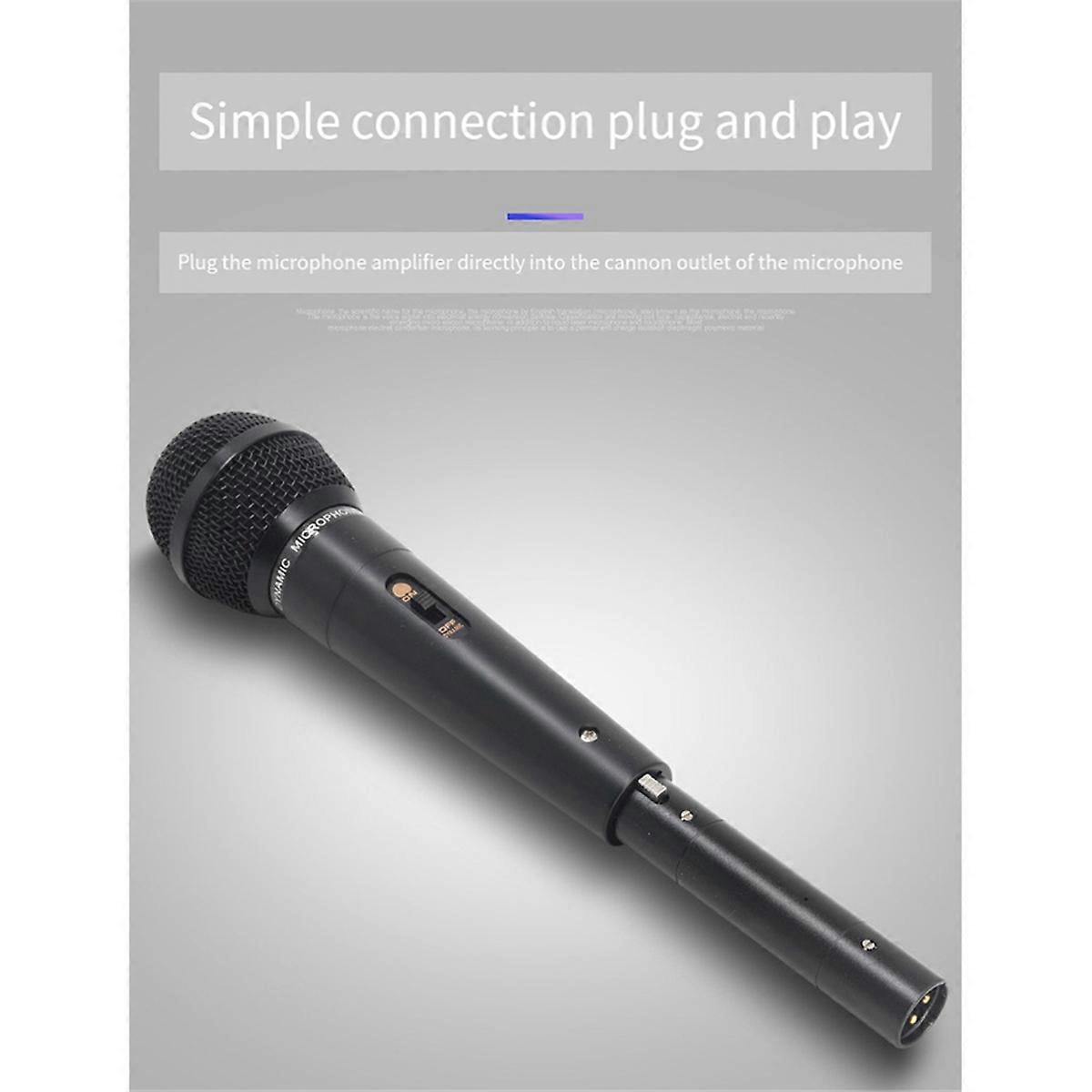 Dynamic Microphone Preamp Portable Microphone Preamp Black | Bodega ...
