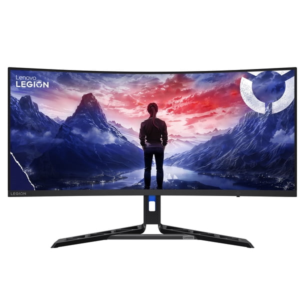 Lenovo Legion R34w-30 34-inch VA Curved WQHD 180Hz Gaming Monitor ...