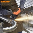 SOLUDE Angle Grinder,4-1/2-inch Power Grinder Tool with 4 Grinding ...