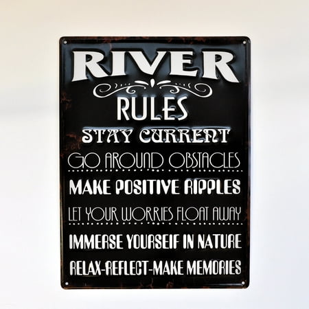 River Rules Sign | Walmart Canada