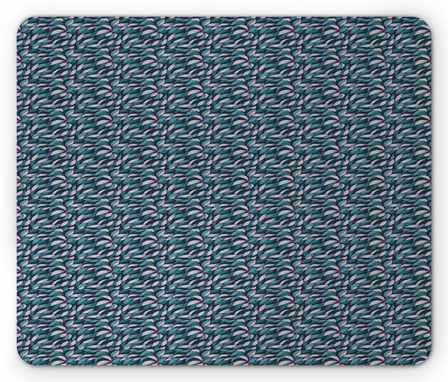 Abstract Mouse Pad, Pattern with Joining Lines Tangled Curly Ornament ...