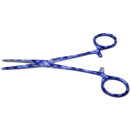 Pet Ear Hair Pulling Serrated Ratchet Forceps 5.5" Stainless Steel ...