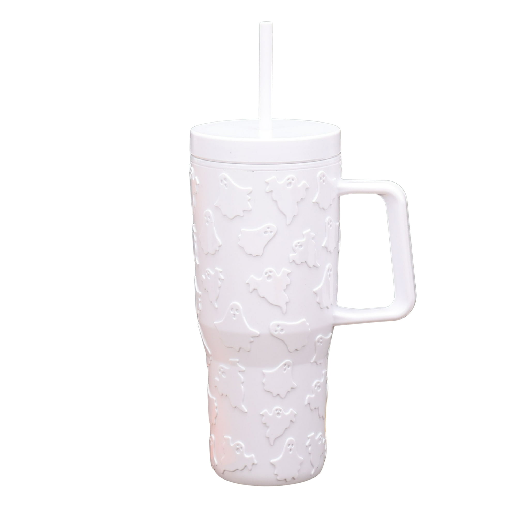 Click here for Way To Celebrate 31.6 Oz White Acrylic Ghost Tumbl... prices