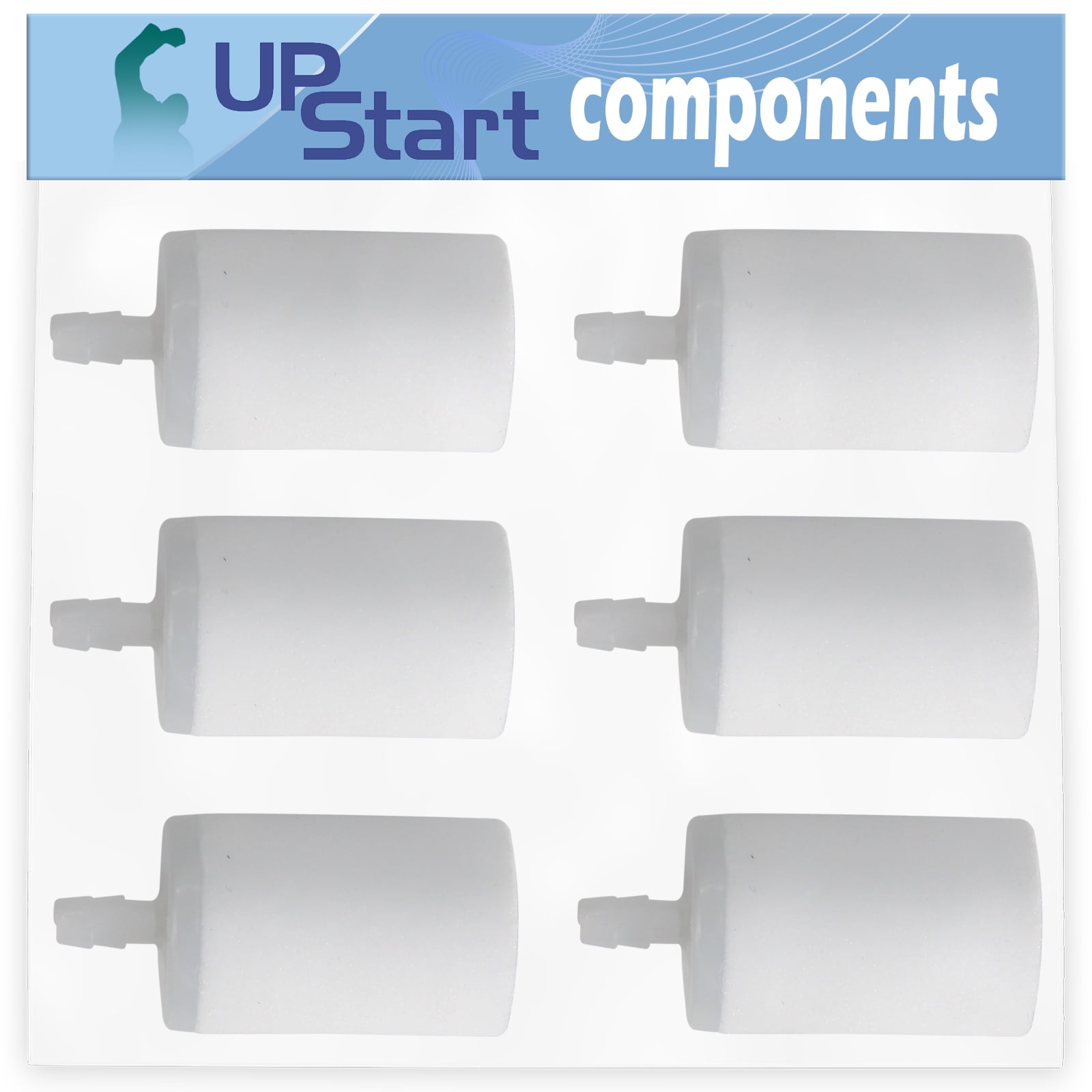 6-Pack 503443201 Fuel Filter Replacement for Husqvarna 444 (1984-01 ...