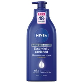 NIVEA Oil Infused Body Lotion, Vanilla and Almond Oil, 16.9 Fl Oz ...