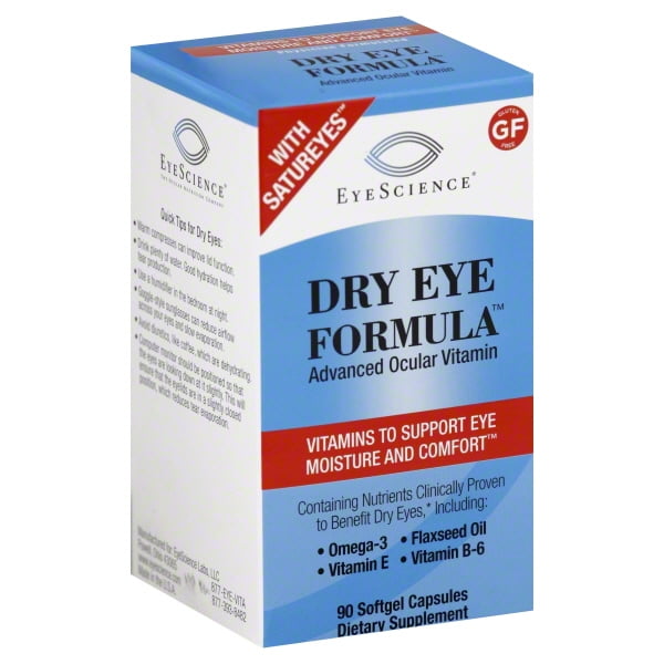 EyeScience Labs EyeScience Dry Eye Formula, 90 ea - Walmart.com