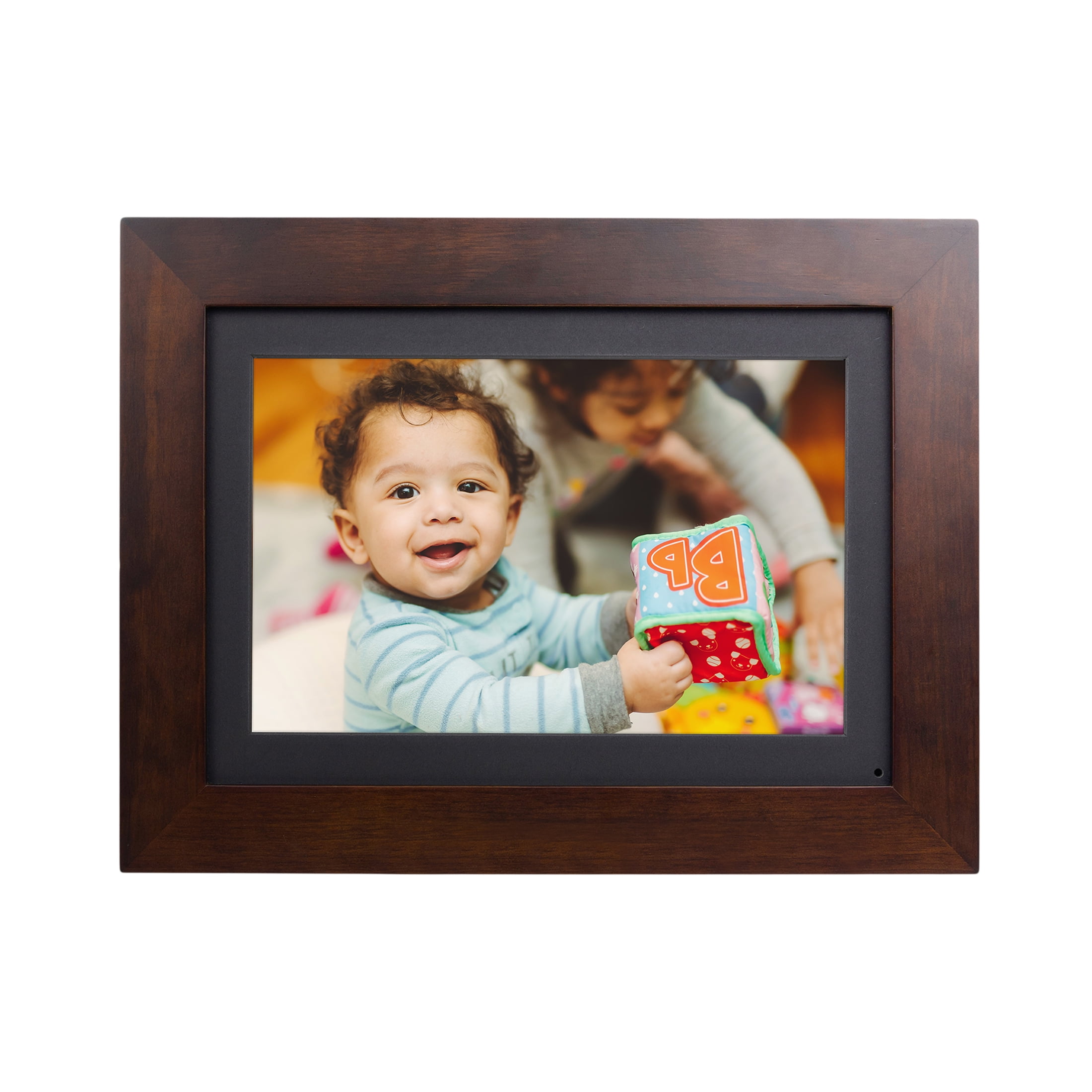 Simply Smart Home PhotoShare 8" Smart Digital Picure Frame in Espresso ...