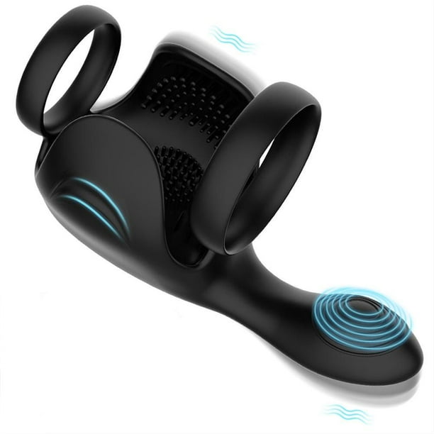 Prostate Massagers, 10 Vibration Modes with Penis Ring Magnetic ...