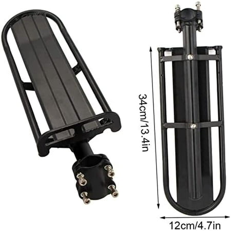 Bike Luggage Rack, Universal Adjustable Luggage Rack Carrier Bicycle ...