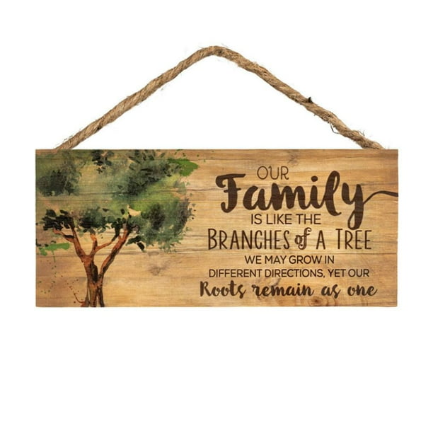 Wall Art Decoration Wall Pediments Decorative Hanging Family Door Sign ...