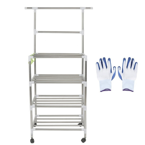 Toilet Racks And Shelves,Stainless Steel 4-Layers Toilet Bathroom Rack ...