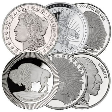 1 oz SD Bullion Silver Freedom Round - Walmart.com