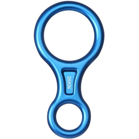 Rescue Descender, Super Figure 8 Belay Device Rock Climbing Rappel Gear ...