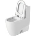 Duravit 2173010001 1.28 GPF Single Flush Elongated Toilet, White ...