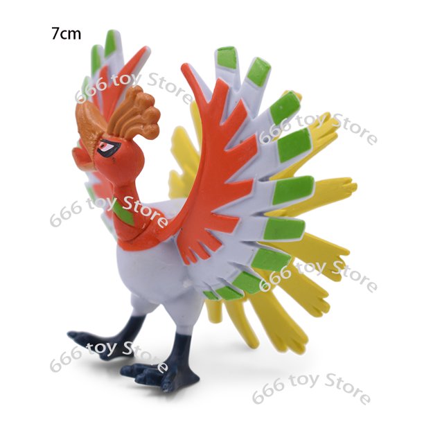 Figuras de Pokémon de 3-8 cm Charizard Bulbasaur Squirtle Alolan Vulpix ...