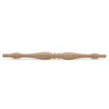 Wooden Baluster Spindles 11-1/2", Pack of 25 Oak Spindles for Crafts ...