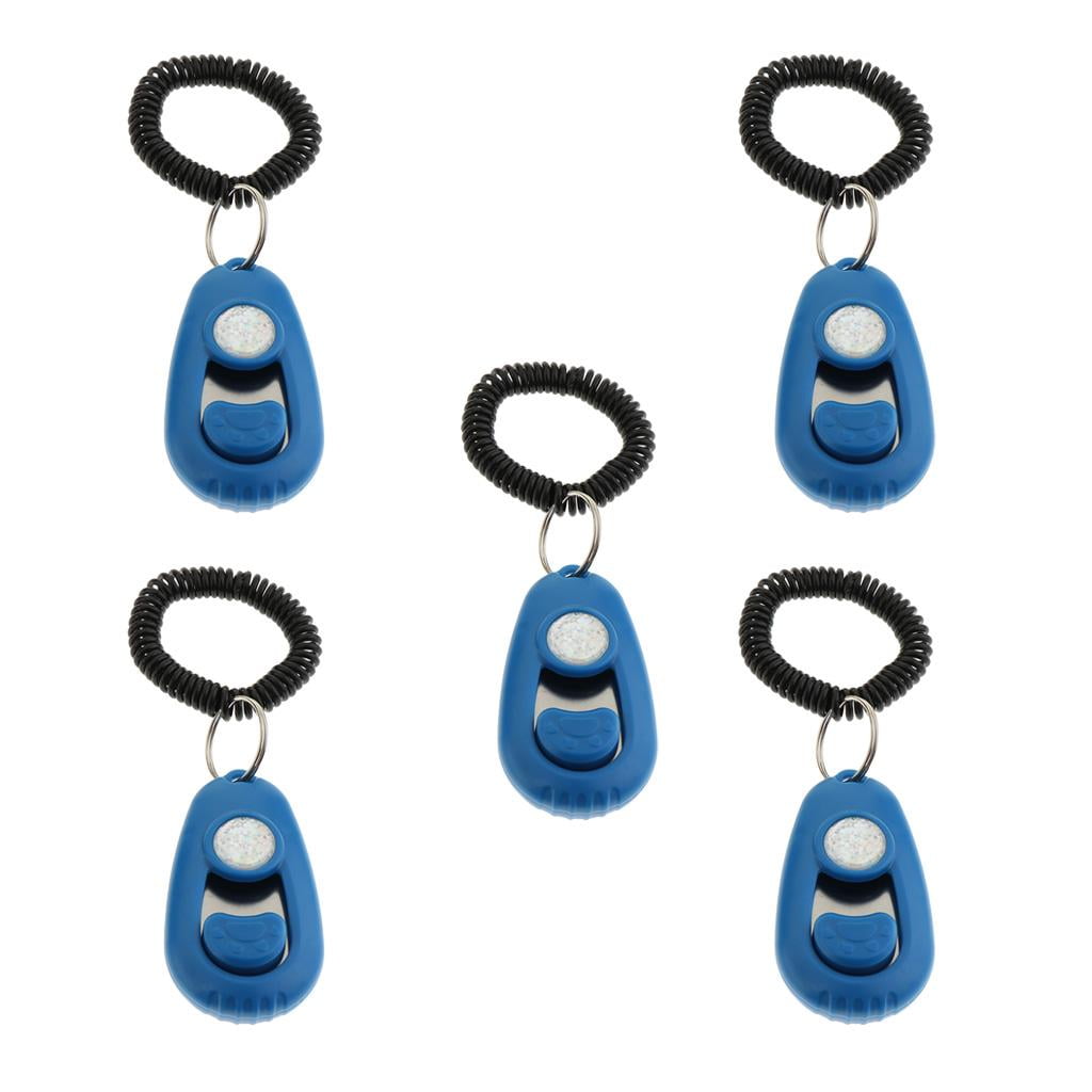 Paquete de 5 entrenamiento para mascotas, perros, útiles clickers ...