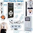 EXMAX® ATG-100T 195MHz Wireless Tour Guide System Microphone for ...