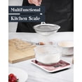 UYGDUY-Food Scale, 11lb Digital Kitchen Scale with 6 Units LCD Display ...